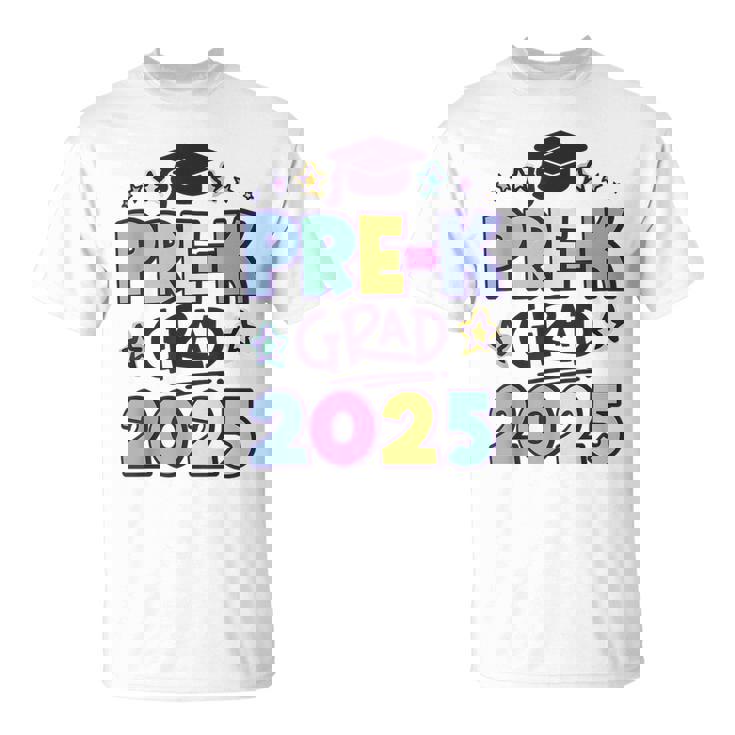 Pre-K Grad 2025 Preschool Graduation 2025 T-Shirt | Mazezy
