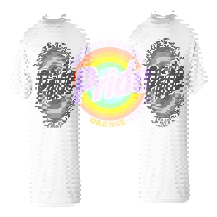Pride Removes Stubborn Orange Stains Pride Month Lgbtq Retro T-Shirt ...