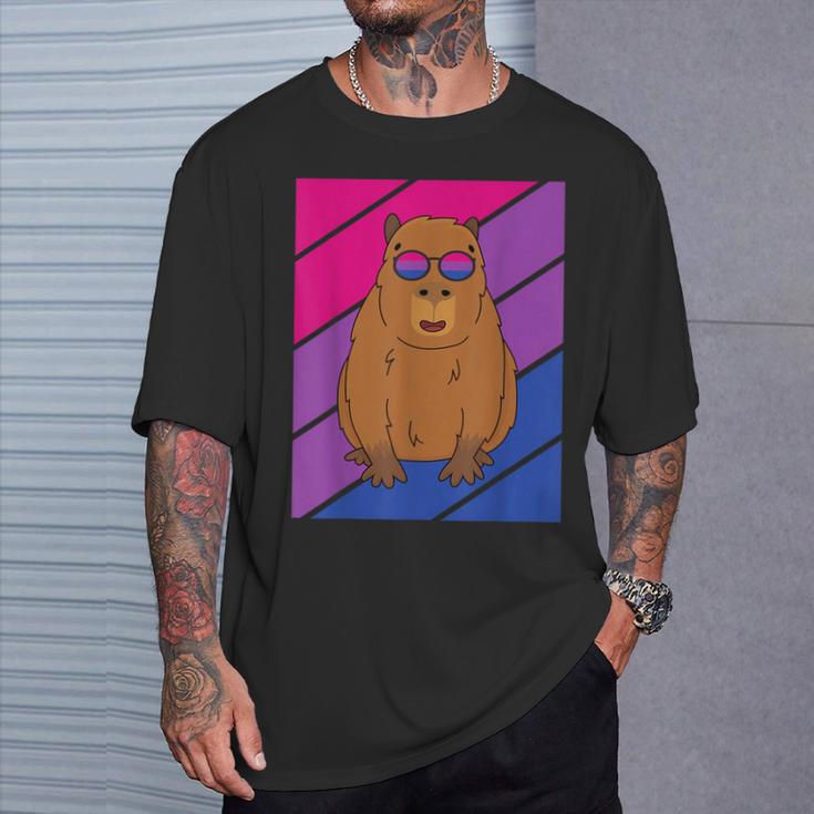 Bandera Bisexual Del Orgullo Capybara Lgbtq Orgulloso Aliado Con ...