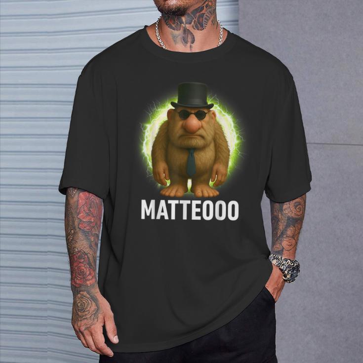 Matteo Mateo Matteooo Italiano Brainrot Meme Kid Para Niños Camiseta ...