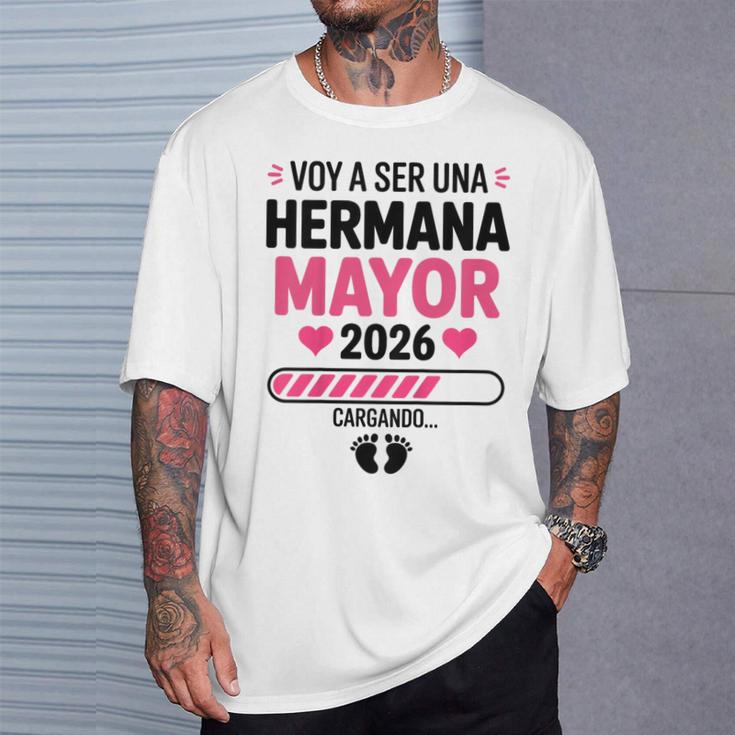 Niños Hermana Mayor 2026Oy Aer Una Hermana Mayor 2026 Camiseta unisex ...