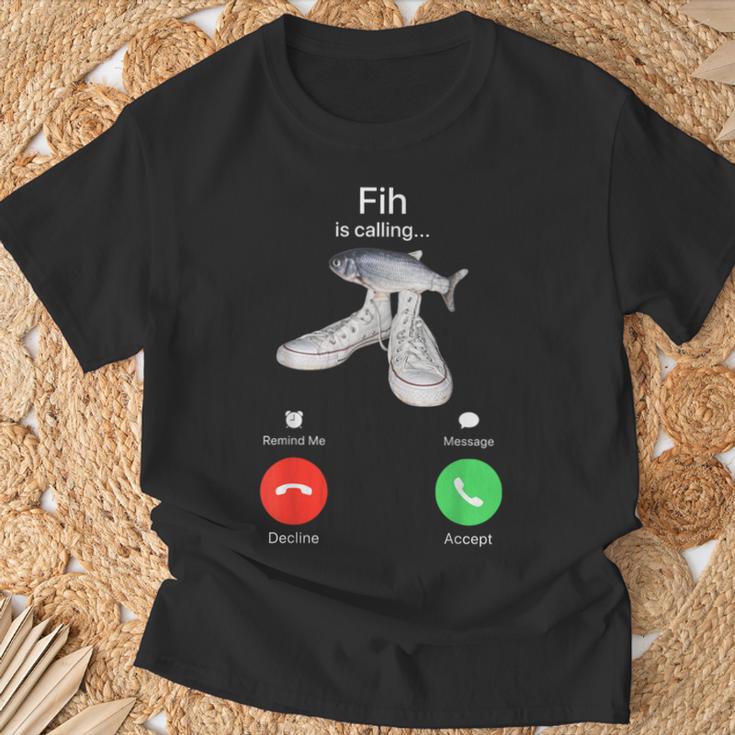 Fih Is Calling T-Shirt - Monsterry AU